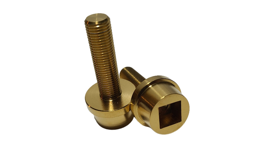 Diabolic Dots Ultra-Lite Titanium Female Axle Bolts – Level7Bikes